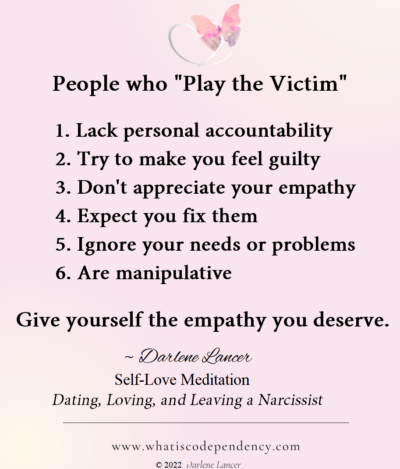 How to Spot Someone Playing the Victim | What Is Codependency?
