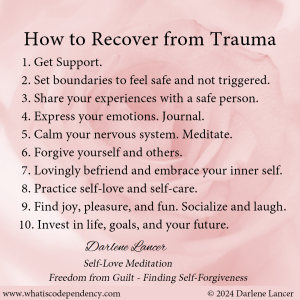 Trauma Recovery: A Blueprint and Strategies | What Is Codependency?